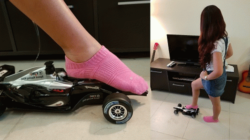 Anastasija 33 - Car Crush Challenge I: GirlsLoveCrushing.com