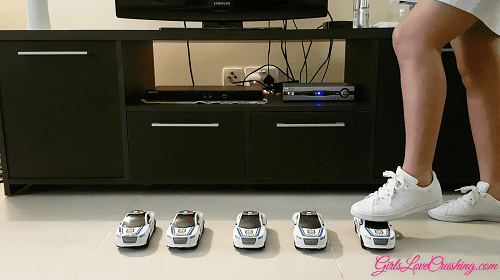 Analyn 27 Crushing 5 Police Cars