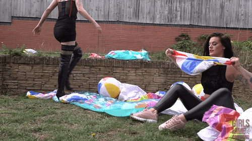 Tiana & Char - Inflatables are made for Popping (Close-up ...