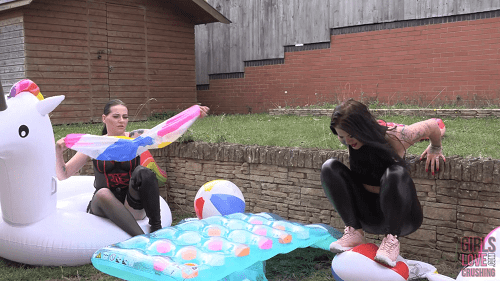 Tiana & Char - Inflatables are made for Popping (Wide Angle ...